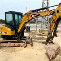 China Small Used Excavator SANY SY35U 0.12m³ Bucket Capacity Crawl Excavator for sale