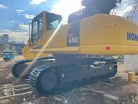 China Used Komatsu PC450-8 Excavators Original Large 45 Ton Hydraulic Crawler Construction Excavator For Sale for sale