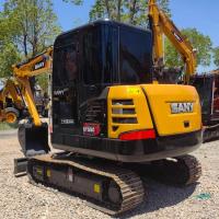 China Used SANY SY55C Little Crawler Excavator 0.1m3 Bucket Capacity for sale