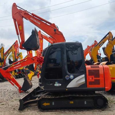 China Little Excavator Used Crawl Excavator HItachi ZX60  0.22m3 Bucket Capacity For Construction for sale