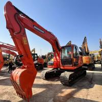 China Original Doosan Made In Korea 15ton Crawler Excavator Doosan Dx150 Used Hydraulic Crawler Excavator for sale