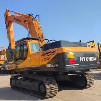 China Used Large Excavator Hyundai R305LC-9T Crawler Excavator 1.38m3 Bucket Capacity for sale