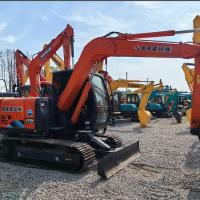 China Original 0.33m3 Bucket Capacity Compact Used Excavator HItachi ZX70 Crawl Excavator 0.67tons for sale