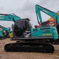 China Middle Used Excavator Kobelco SK200D Crawler Excavator 0.8m³ Bucket Capacity 20tons for sale