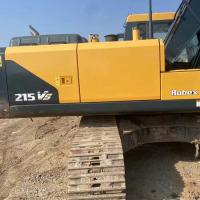 China Hyundai Middle Excavator Used Excavator R215VS Excavator 0.92m3 Bucket Capacity For Construction for sale