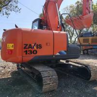 China Middle Original Excavator HItachi ZX130-5A Crawl Excavator 12.5Tons Second-Hand Machine for sale