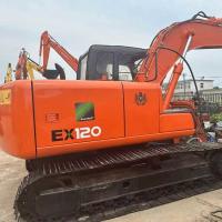 China Original Used HItachi Excavator Heavy Machinery ZX120-5 0.3m3 Bucket Capacity for sale