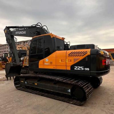 China Middle Machine Used Hyundai Excavator R225-9s Excavator 1.05m3 Bucket Capacity for sale
