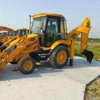 China Used JCB3CX Backhoe Wheel Loader With 0.84m3 Bucket Capacity For Construction Projects for sale