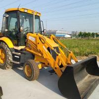 China Used JCB3CX Backhoe Wheel Loader With 0.84m3 Bucket Capacity For Construction Projects for sale