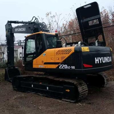 China Hyundai Middle Excavator Used Excavator R220LC-9s Excavator 1.0m3 Bucket Capacity For Construction for sale