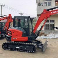China Kubota Used Mini Excavator U55-4 Original Construction Equipment for sale