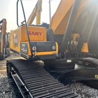 China Used Excavator SANY SY215C Middle Crawler Excavator 1.4m3 Bucket Capacity for sale