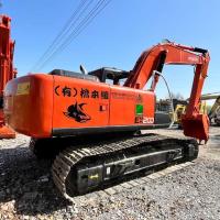 China Middle Original Excavator Used HItachi EX200-5 Crawl Digger 0.8m3 Bucket Capacity for sale