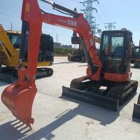China Compact Excavator Made In Japan Kubota U55-4 0.16m3 Bucket Capacity for sale