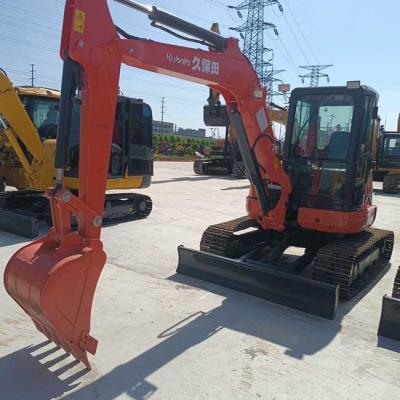 China Compact Excavator Made In Japan Kubota U55-4 0.16m3 Bucket Capacity for sale
