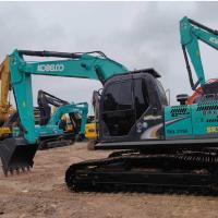 China 20tons Second Hand Kobelco Excavator Middle SK200D Crawler Excavator 0.8m³ Bucket Capacity for sale