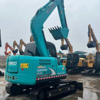 China Mini Excavator Used Kobelco SK75 Crawl Excavator 0.4m3 Bucket Capacity for sale