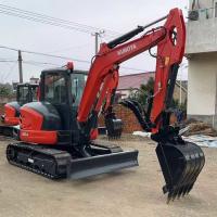 China Kubota Excavator Used Mini U55-4 Original Construction Equipment 0.55tons for sale