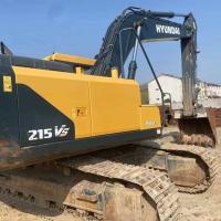 China R215VS Excavator Hyundai Middle Used Excavator 0.92m3 Bucket Capacity for sale