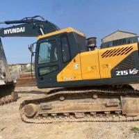 China R215VS Excavator Hyundai Middle Used Excavator 0.92m3 Bucket Capacity for sale