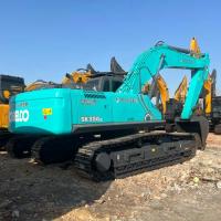 China Used Kobelco SK350LC Crawler Excavator 35 Tons With 1.6m³ Bucket Capacity for sale