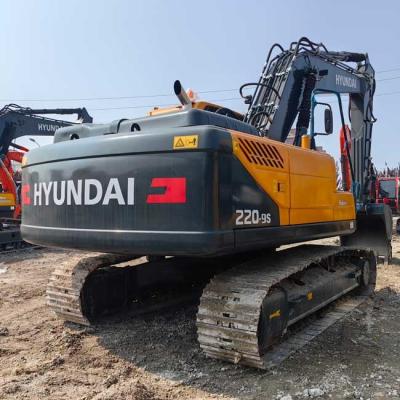 China Used Hyundai Crawler Excavator R220-9s With  Bucket Capacity Of 1.0m³ for sale