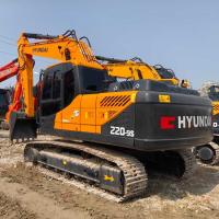 China Used Hyundai Crawler Excavator R220-9s With  Bucket Capacity Of 1.0m³ for sale