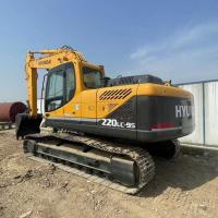 China Used Hyundai Crawler Excavator R220LC - 9s With 1.0m³ Bucket Capacity for sale