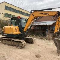 China Used Mini Hyundai HX60 Crawl Excavator With 0.21m3 Bucket Capacity for sale