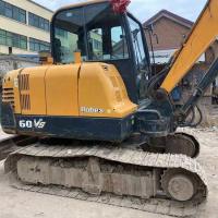 China Used Mini Hyundai HX60 Crawl Excavator With 0.21m3 Bucket Capacity for sale