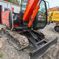 China Used Excavator 0.6tons HItachi Compact Model ZX60 0.22m3 Bucket Capacity for sale