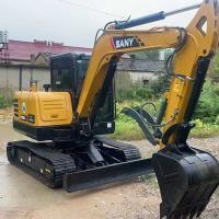 China 0.1m3 Bucket Capacity 5.5tons SANY SY55C Used Little Crawler Excavator for sale