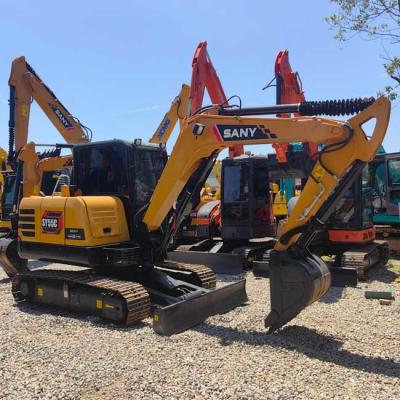 China 5.5tons 0.1m3 Bucket Capacity SANY Used Little Crawler Excavator SY55C for sale