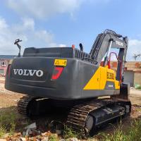 China Second-hand Construction Machinery VOLVO Used Original VOLVO EC350DL 35ton Large Excavator In Good Condition At Stock for sale