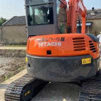 China Compact Excavator Used Crawl Excavator HItachi ZX55  0.19m3 Bucket Capacity for sale