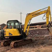 China 0.21m3 Bucket Capacity Crawl Excavator Used Mini Hyundai HX60 for sale