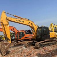 China Hyundai Middle Excavator Used Excavator R220LC-7 Excavator 1.0m3 Bucket Capacity For Construction for sale