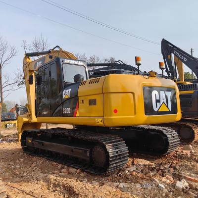 China Secondhand Good Quality 20ton Medium Excavator Cat 320D Crawler Excavator Construction Machinery Cat320D for Sale for sale