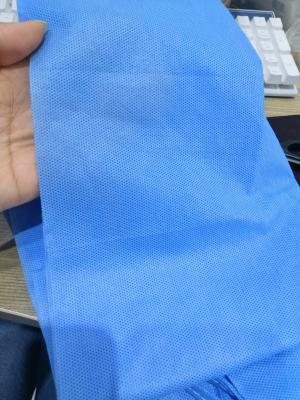 China 35gsm SMS Non Woven Fabric Waterproof Repellent For Surgical Gown for sale