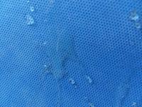 China 1.6M-Width PP Non Woven Fabric with Eco Friendly Dot in Blue for Medical for sale