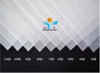China Eco Friendly White PP Non Woven Fabric With Dot Pattern Waterproof Roll Packing for sale