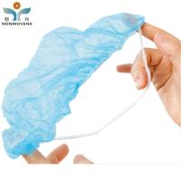 China OEM PP Disposable Hair Net Cap Single / Double Elastic 19