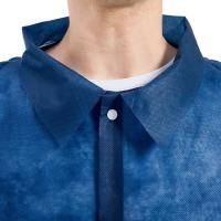 China Make-to-Order Disposable Lab Coat for Protection Personal Safety Comfort for sale
