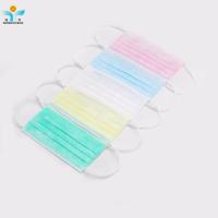China Tie On 3 Ply Disposable Face Mask , Meltblown Layer Bfe99 Face Mask for sale