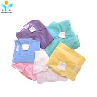 China Disposable Impervious Isolation Gown With The PE Lamination Fabric for sale