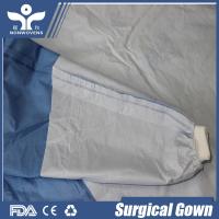 China Operation Room Reinforced Surgical Gown With The PE Laminated Fabric for sale