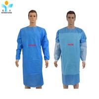 China Disposable Sterile Operating Gown Universal Reinforced Reinforced Nonwoven Fabric for sale