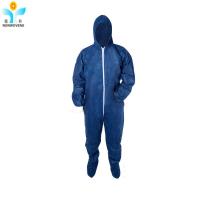 China PP SMS Common Disposable Protective Coverall For The Medical , Hygiene Usage for sale