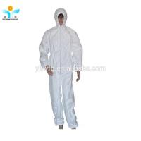 China PP SMS Common Disposable Protective Coverall For The Medical , Hygiene Usage for sale